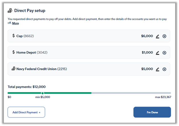 How do I complete my Direct Pay setup? – Best Egg Help Center
