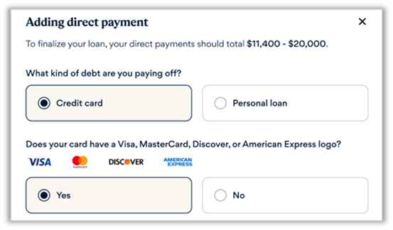 How do I complete my Direct Pay setup? – Best Egg Help Center