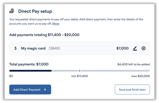 How do I complete my Direct Pay setup? – Best Egg Help Center